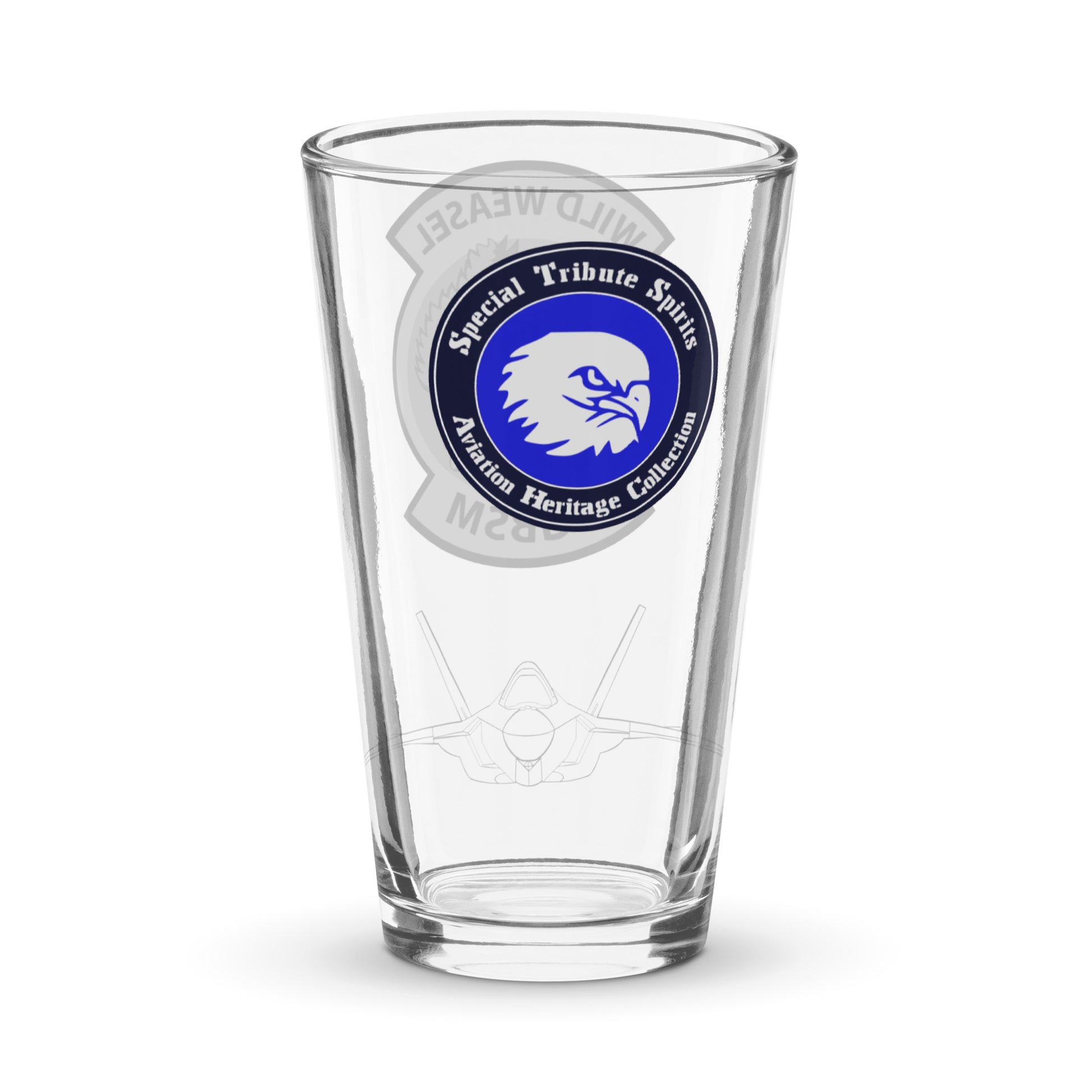 F-35 Lightning II Fighter Jet Pint Glass | Wild Weasel Aviation Gift ...